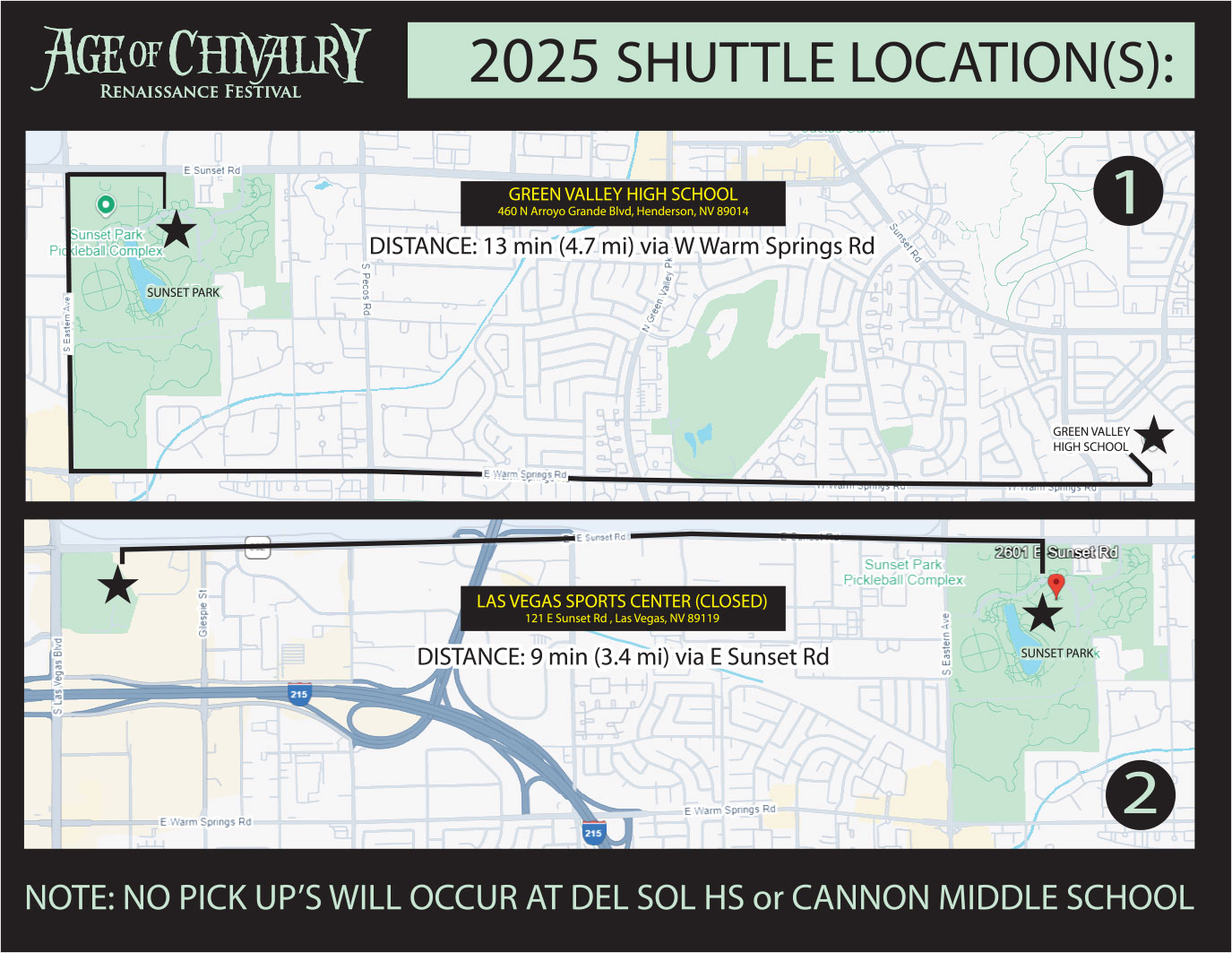 PARKING & RIDESHARES - Age of Chivalry